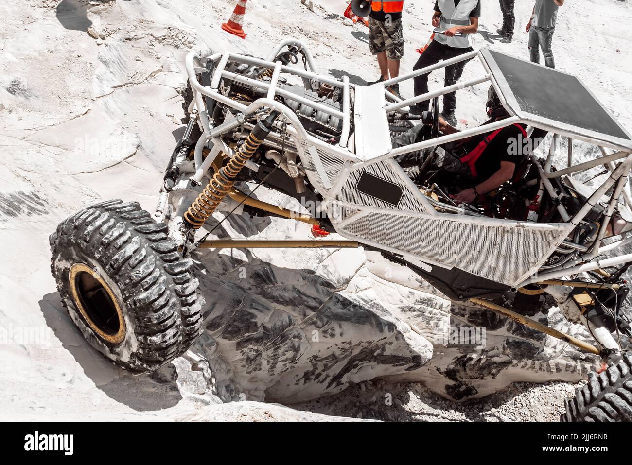 Side view of 4wd all terrain buggy car Stock Photo - Alamy
