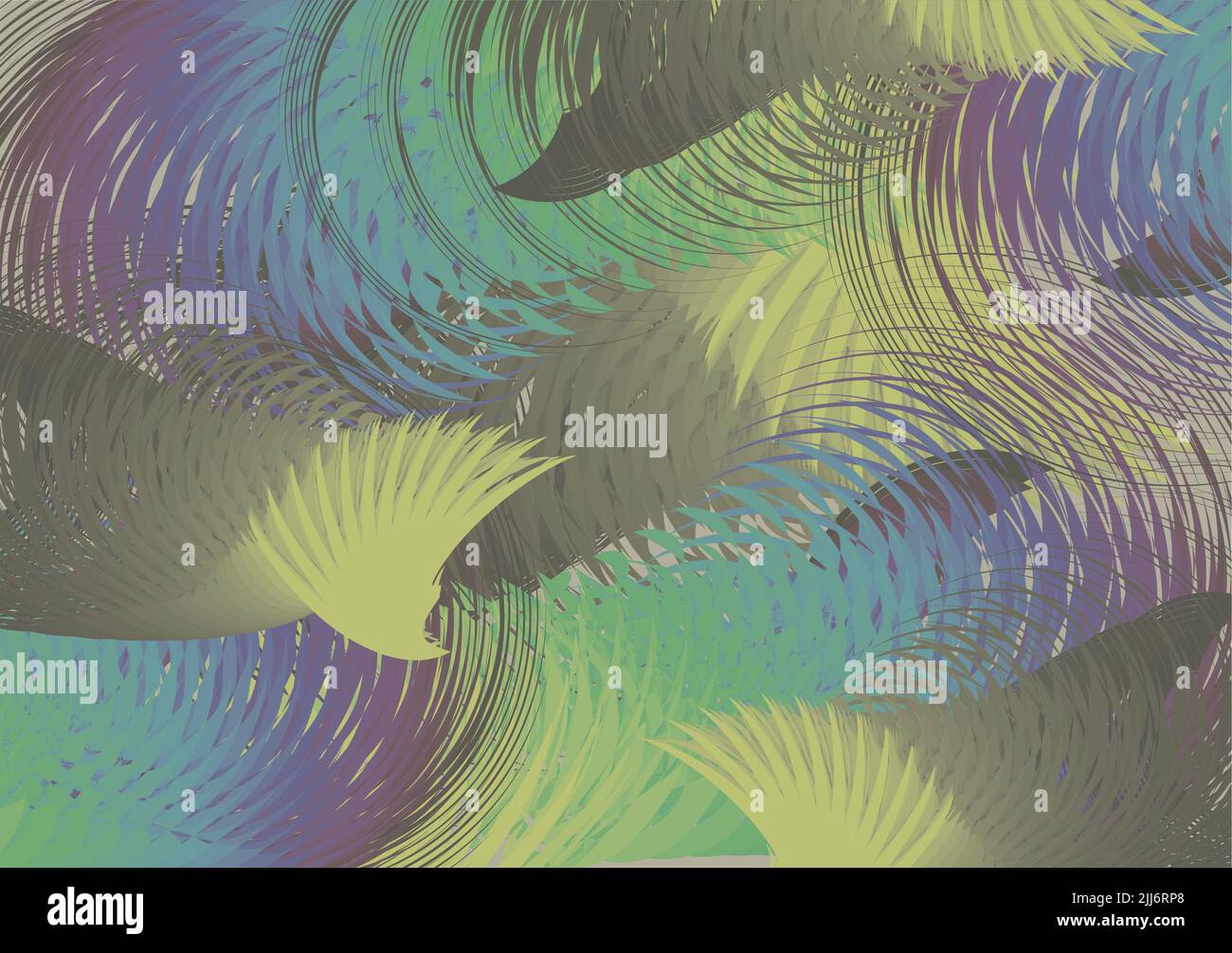 Abstract background with wing elements and blur effect. Beautiful ...