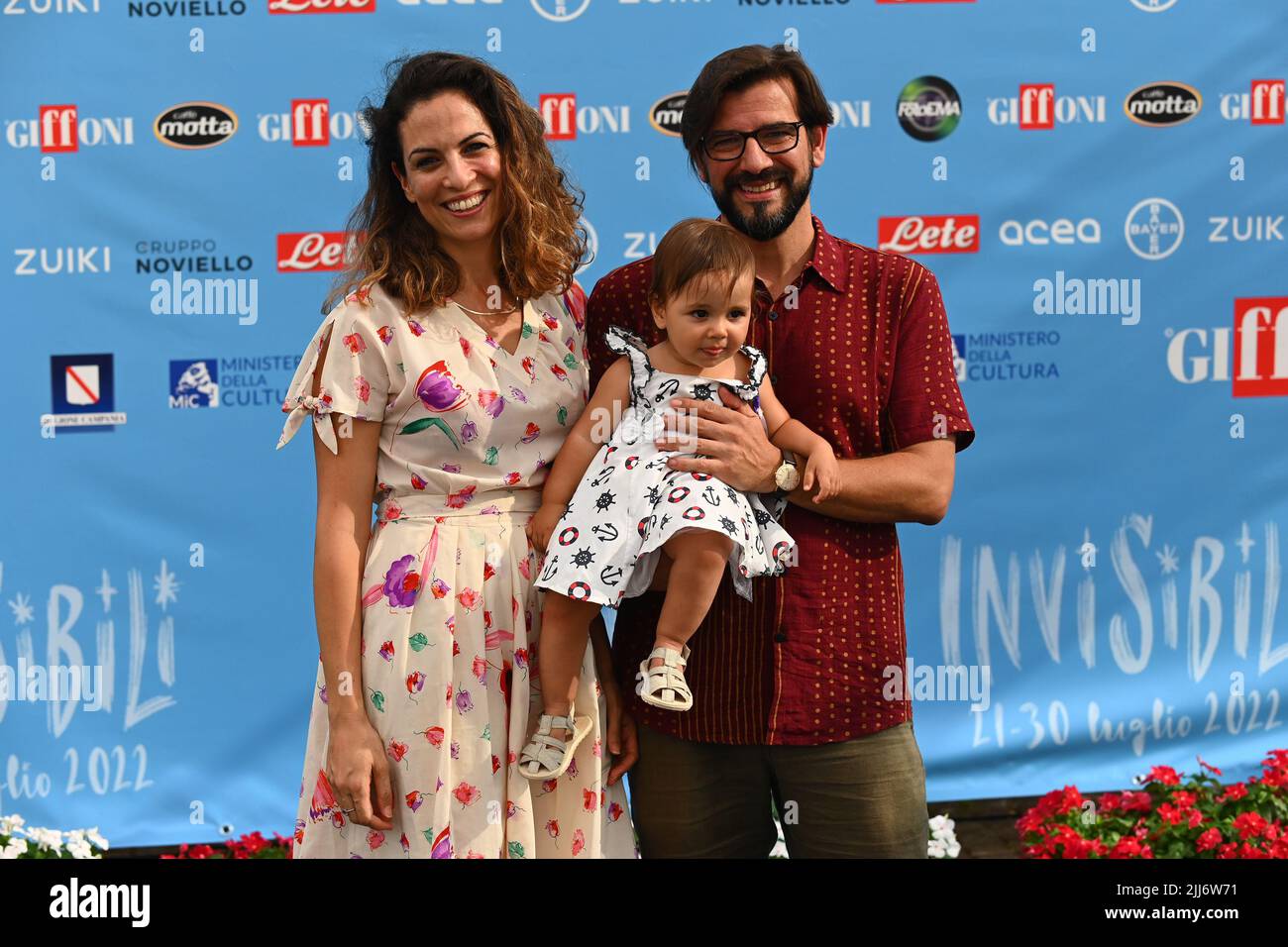 GIFFONI VALLE PIANA, ITALY - JULY 23: Ferran Paredes Rubio with his ...