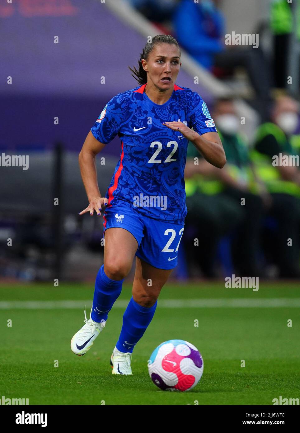 France's Eve Perisset during the UEFA Women's Euro 2022 quarter-final ...