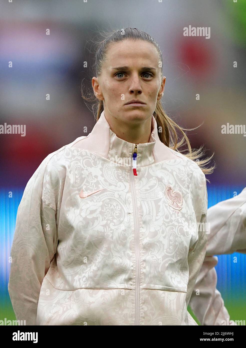 France's Sandie Toletti before the UEFA Women's Euro 2022 quarter-final ...