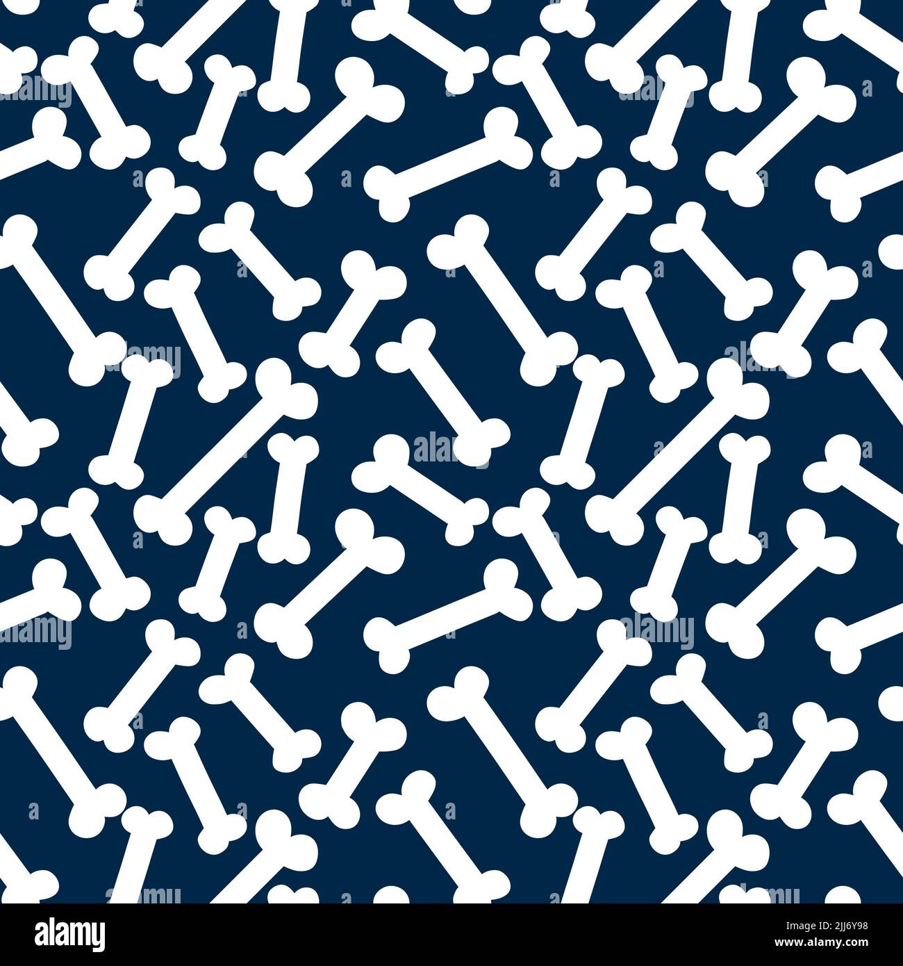 Halloween cartoon seamless bones pattern for kids and dogs and wrapping ...