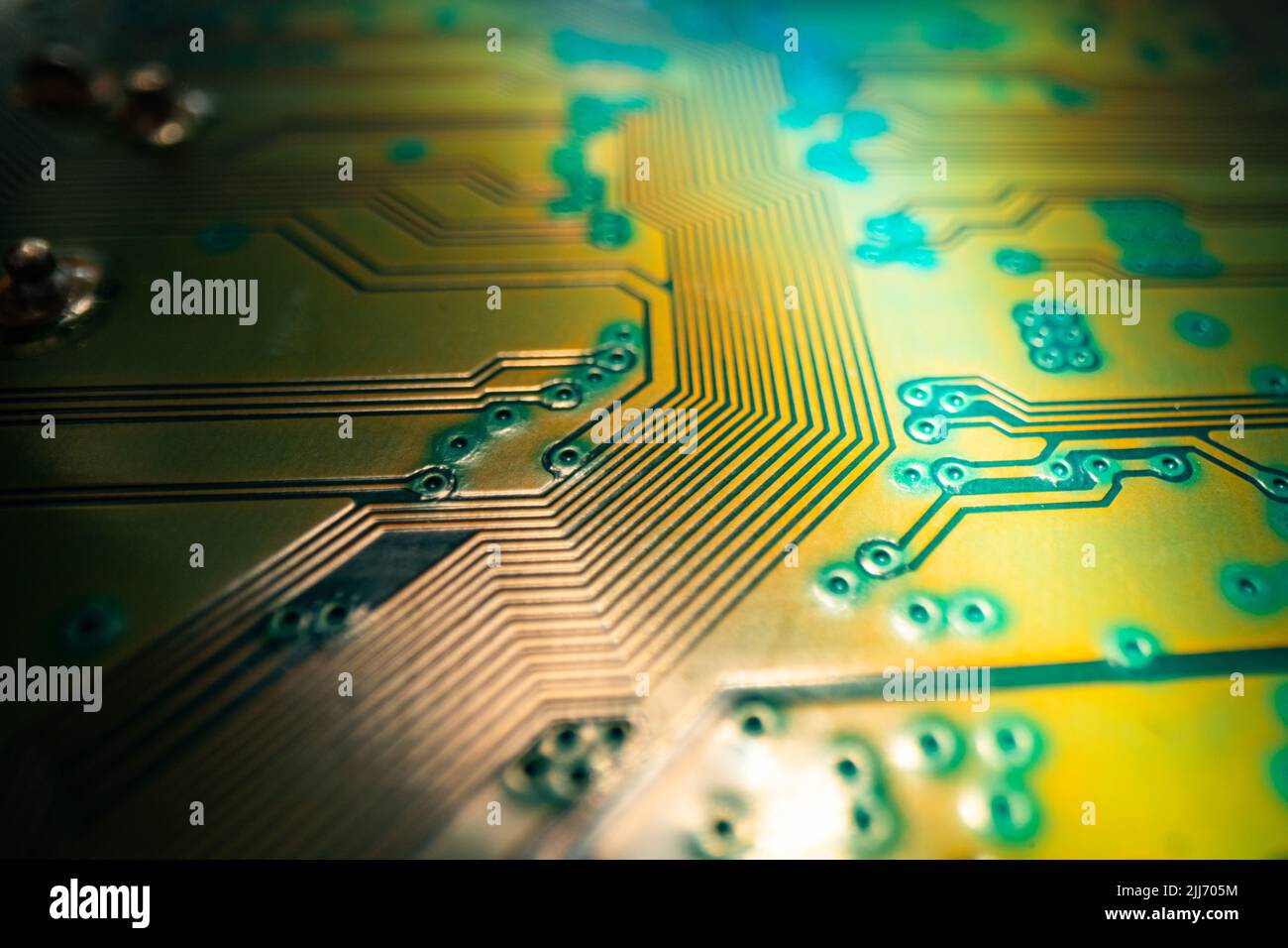 Technology background with circuit board. Electronic computer hardware ...