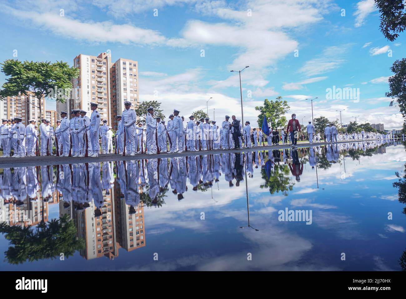 Bogota, Colombia. 20th July, 2022. Military and police parade on July ...