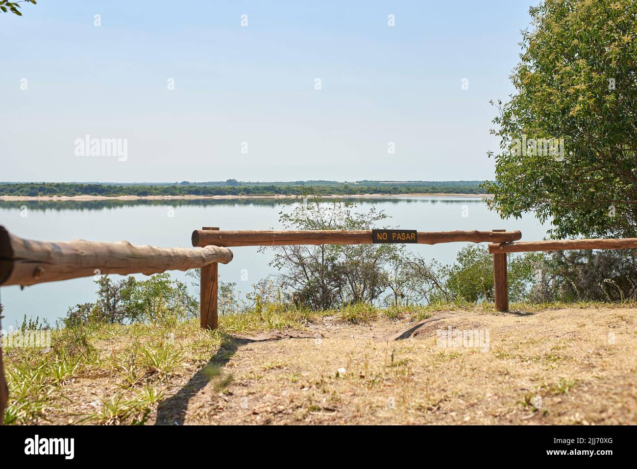 Viewpoint in El Palmar National Park, Entre Rios, Argentina. Concepts ...