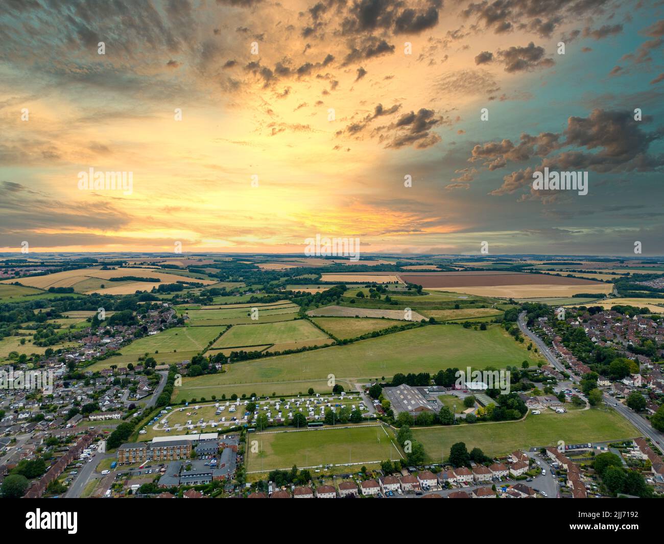 Salisbury aerial hi-res stock photography and images - Alamy