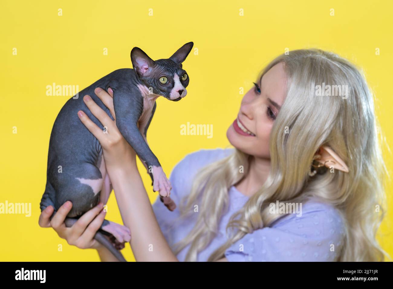 Cat With Human Smile