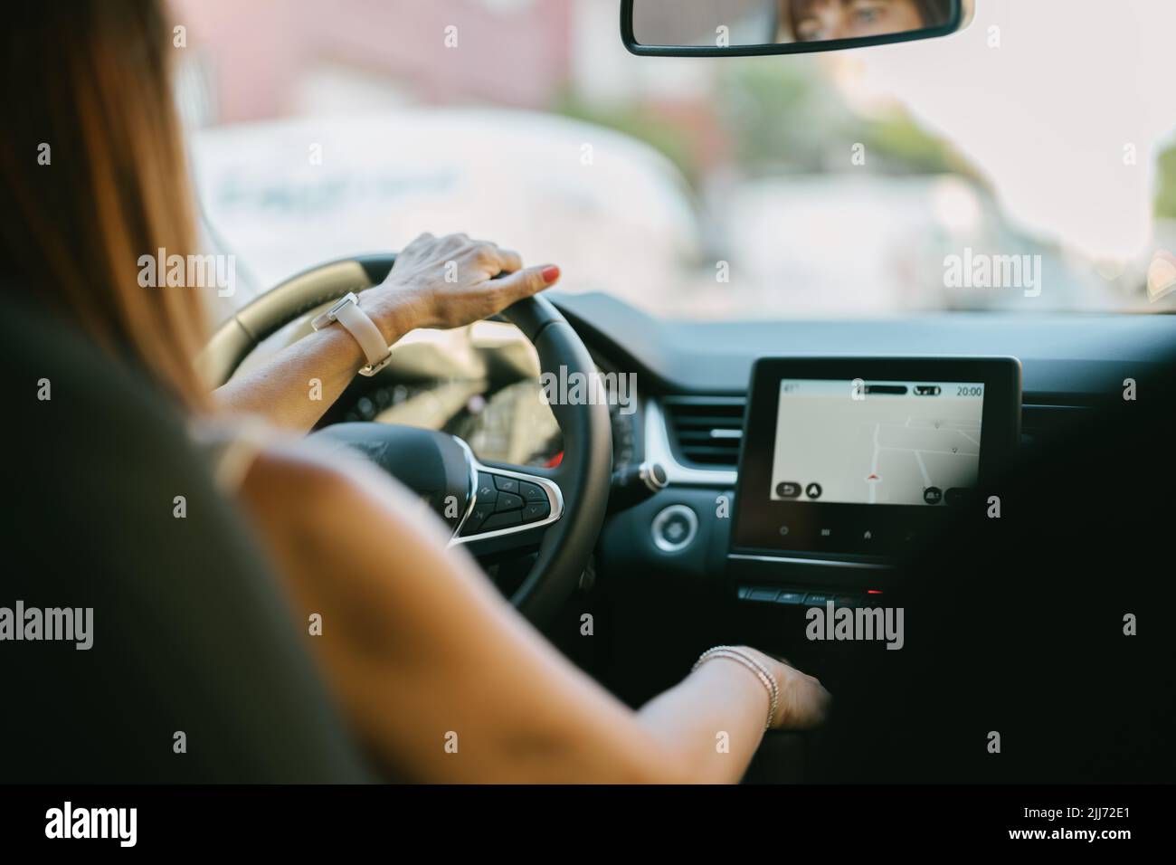 Seen from behind mature hi-res stock photography and images - Alamy