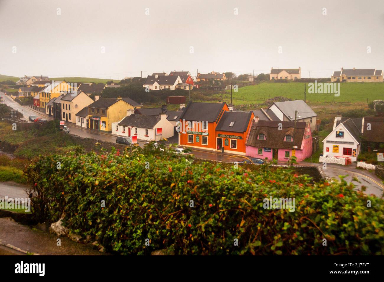 Fisher Street in Doolin on the West coast of Ireland Stock Photo - Alamy