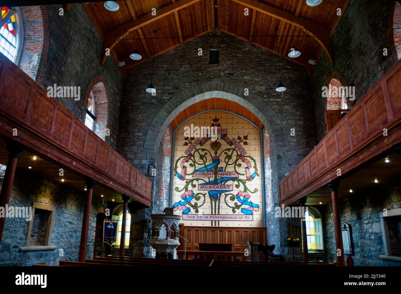 Neo gothic irish church hi-res stock photography and images - Alamy