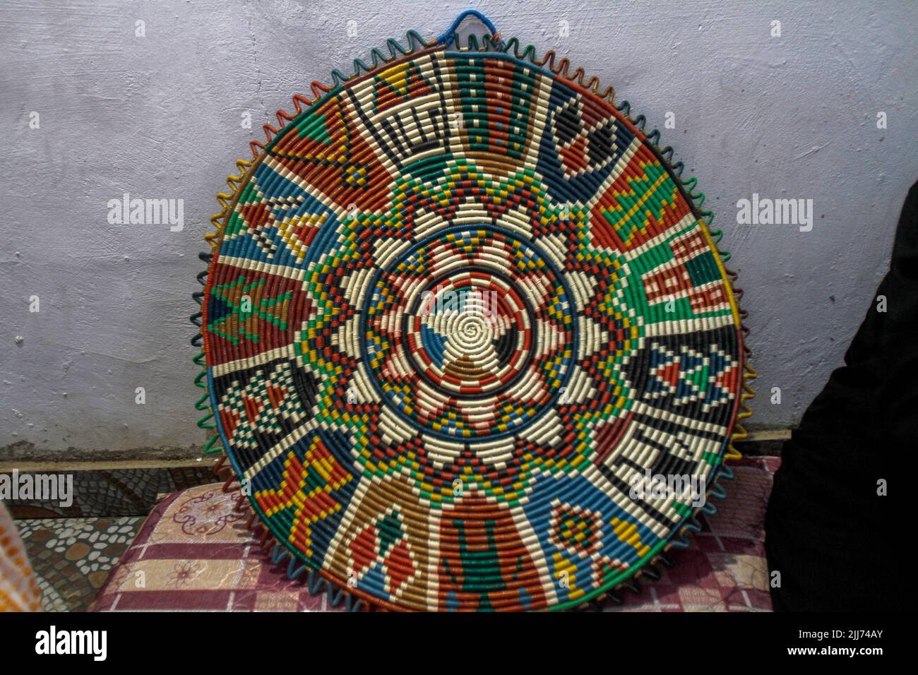 Salfit, West Bank, Palestine. 22nd June, 2022. A handmade craft ...