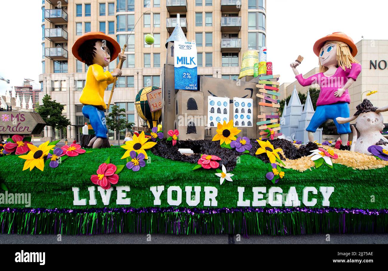 Salt Lake City, Utah, USA. 23rd July, 2022. The annual Days of '47 ...