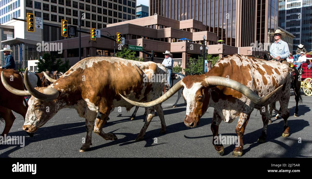 Salt Lake City, Utah, USA. 23rd July, 2022. The annual Days of '47 ...