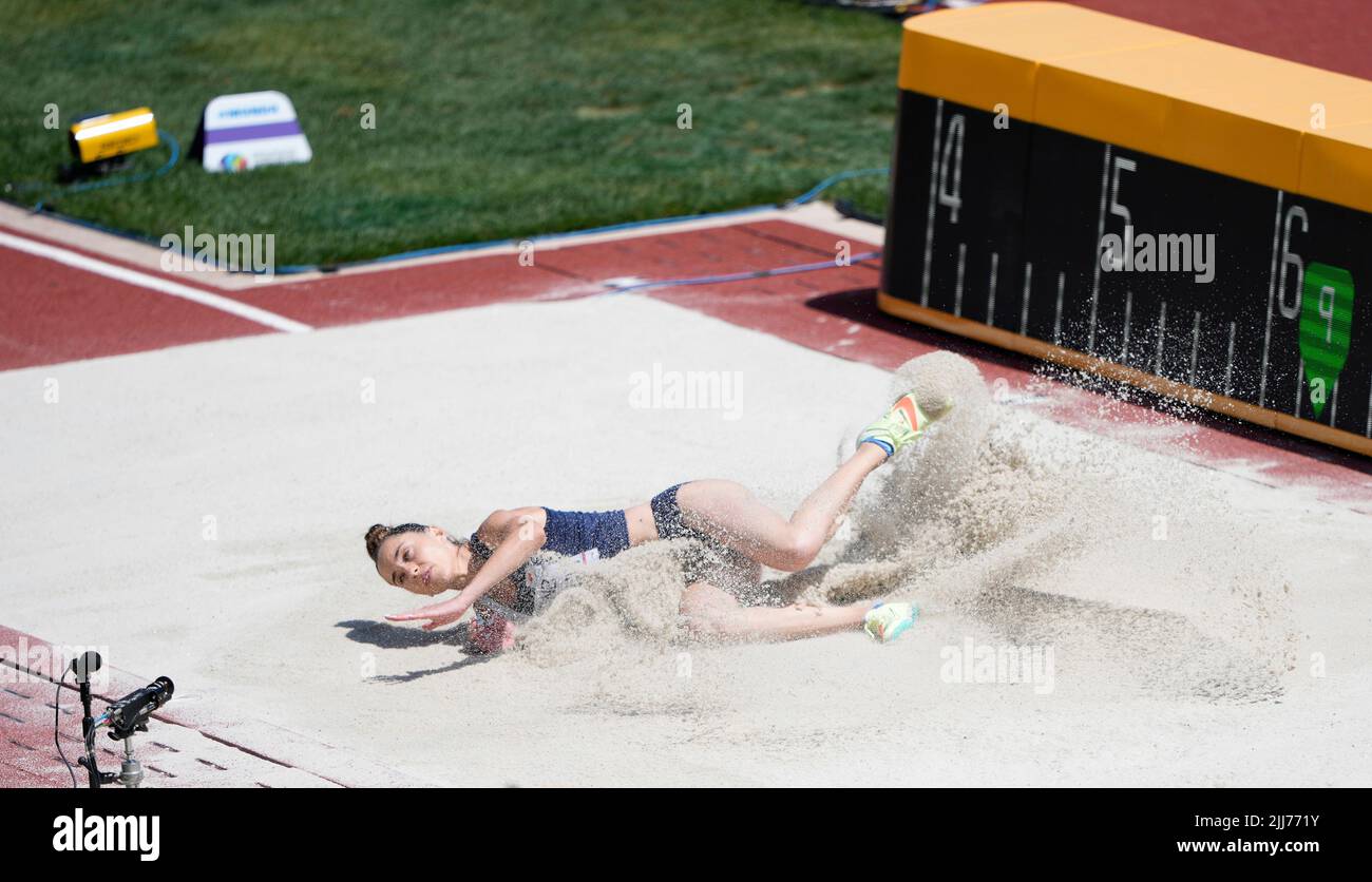 Eugene, USA. 23rd July, 2022. Eugene, 23 Jul 2022 Filippa Fotopoulou ...