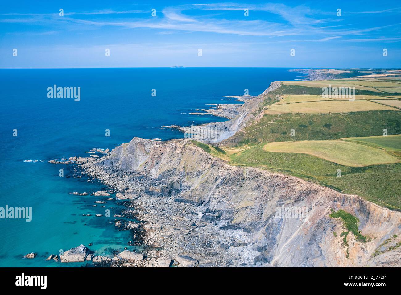 Aerial beach cliffs hi-res stock photography and images - Alamy
