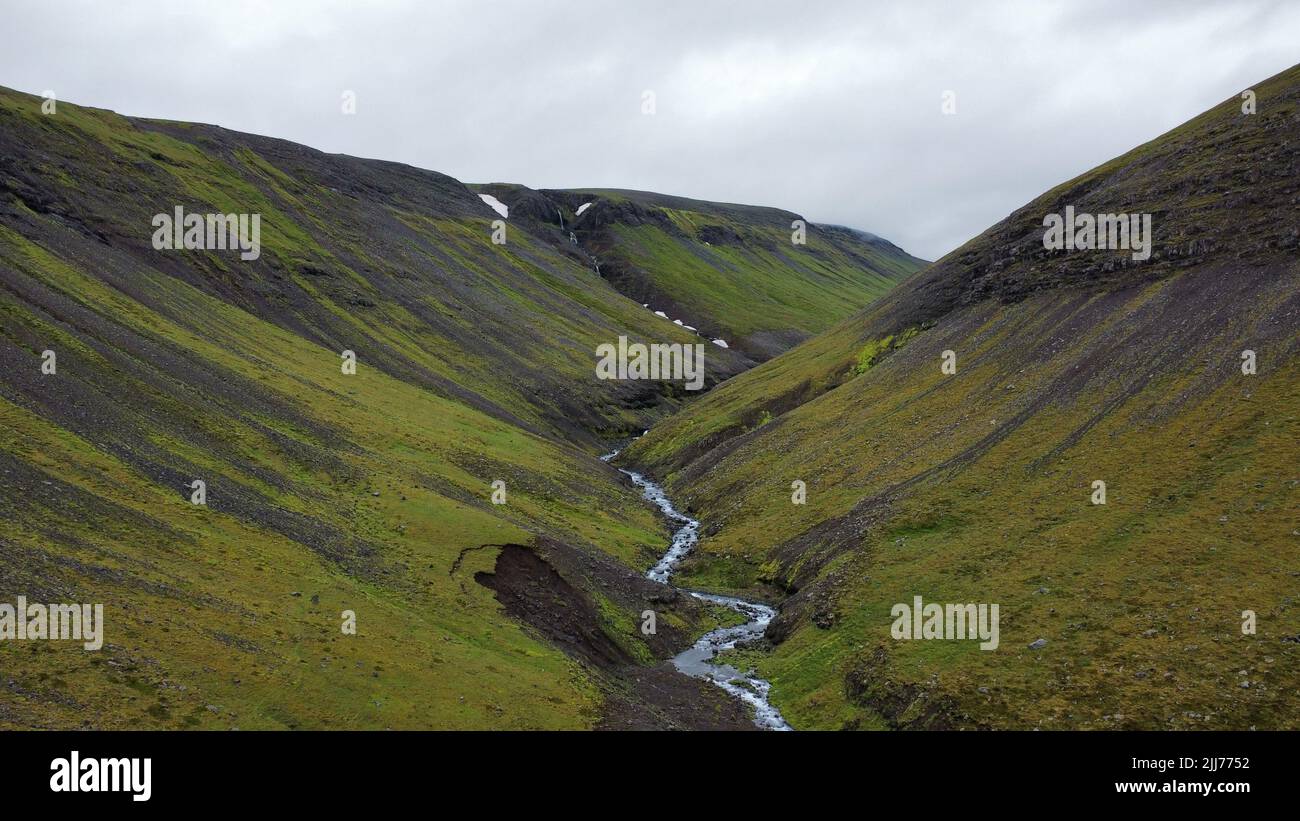 A small river in mountains Stock Photo - Alamy