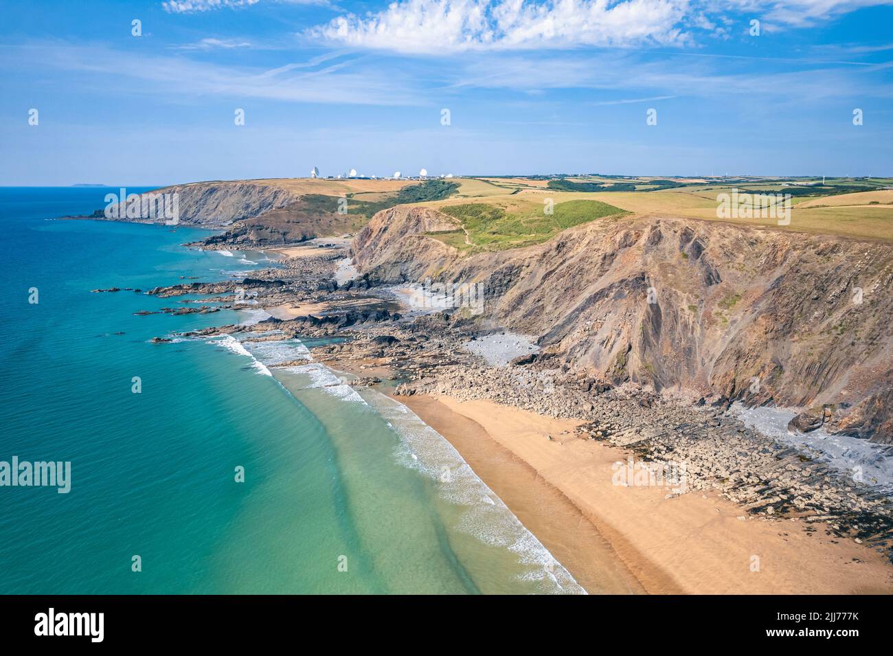 Sandymouth bay beach hi-res stock photography and images - Alamy