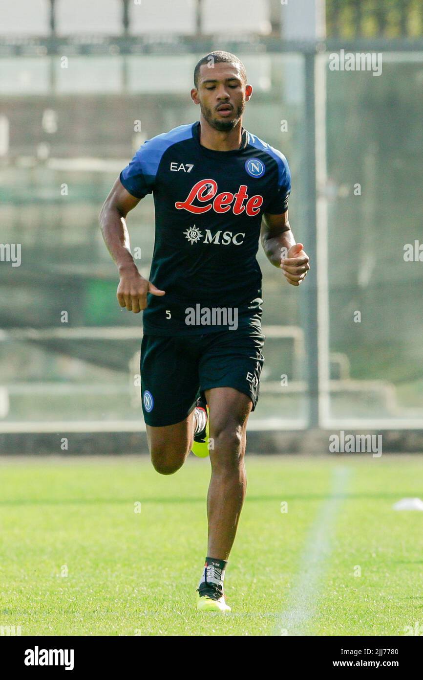 SSC Napoli's Brazilian defender Juan Jesus during the first day of ssc ...