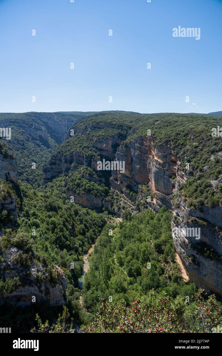 Canyons, giant rock formations, gorges and caves of the Sierra y ...