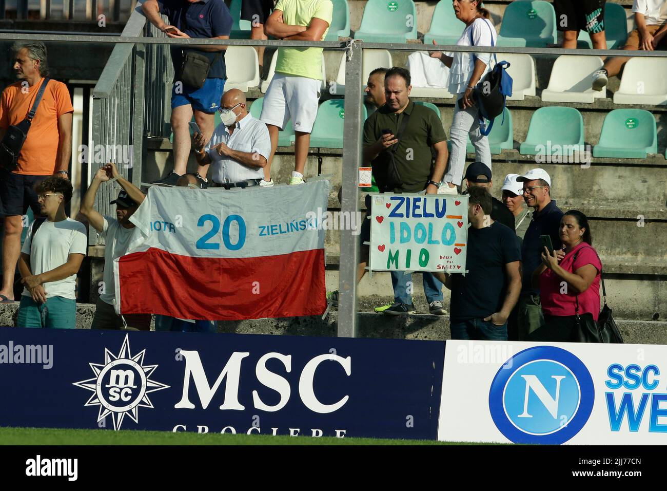 Ssc napoli flag hi-res stock photography and images - Alamy