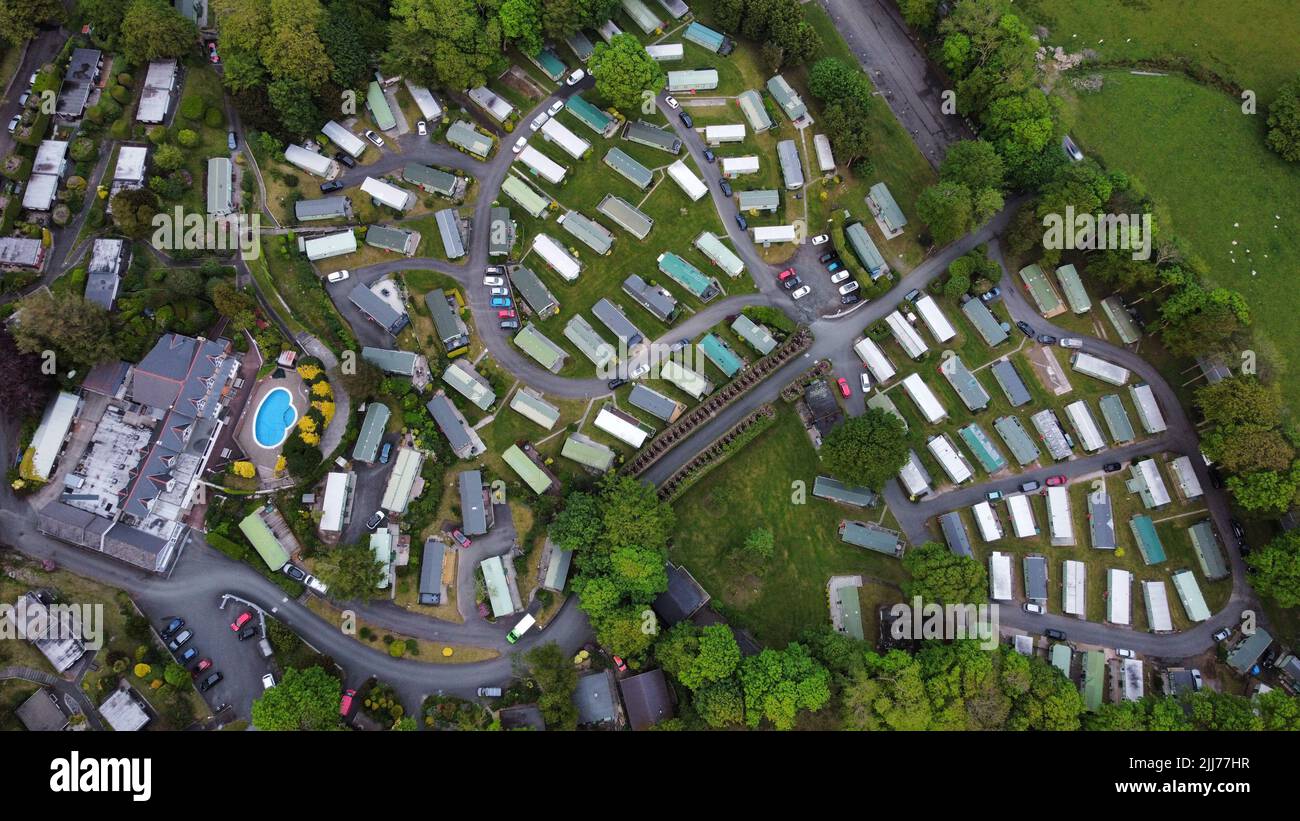 A top view of residential houses Stock Photo - Alamy