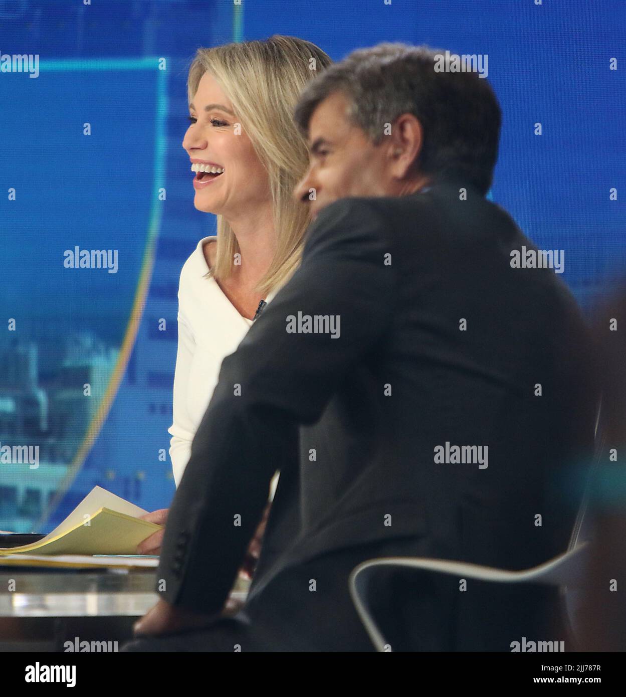 Good Morning America Cast -PICTURED: Amy Robach, George Stephanopoulos ...