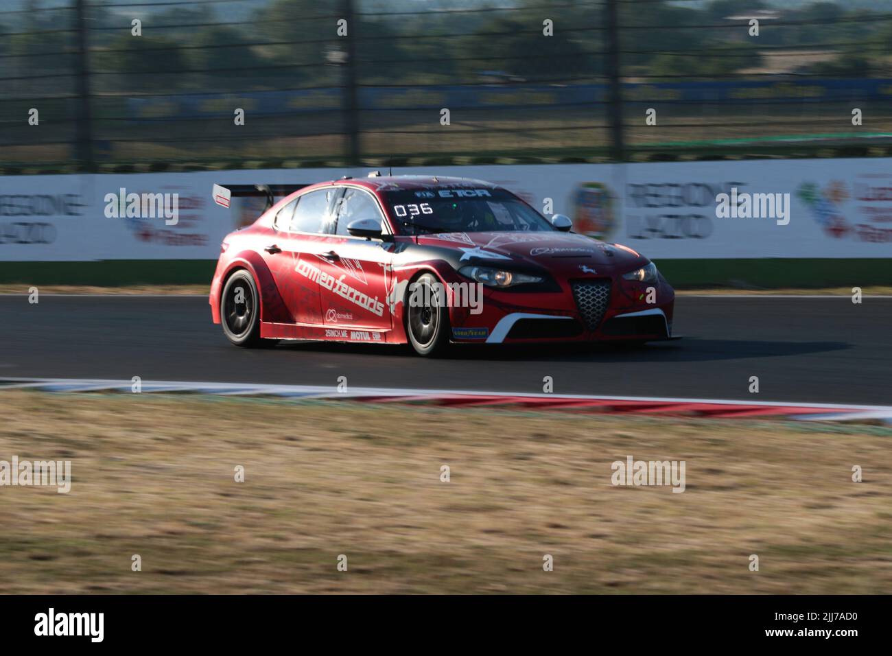 Campagnano of Rome, Italy 23th July 2022: during the FIA WTCR and ETCR ...