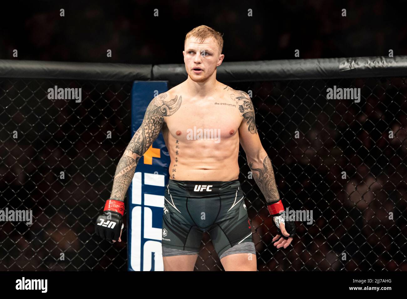 LONDON, UNITED KINGDOM. 23th Jul, 2022. Mason Jones vs Ludovit Klent ...