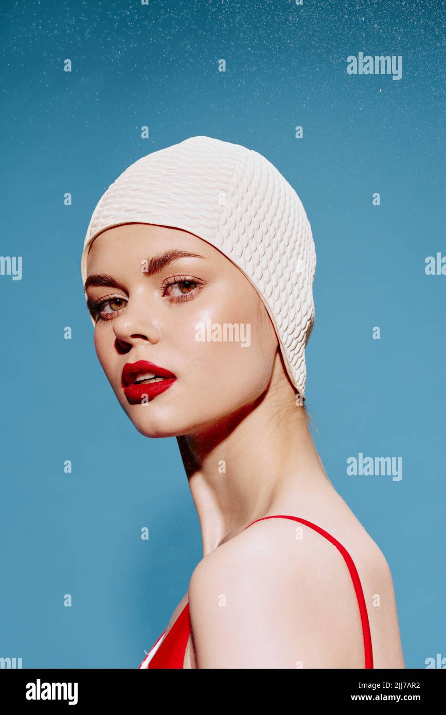 Blue lipped person hi-res stock photography and images - Alamy