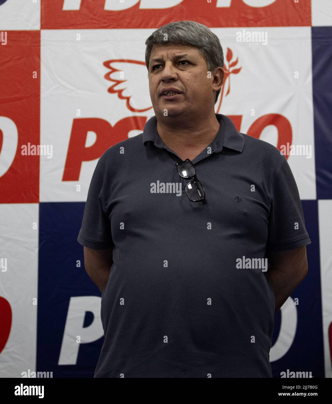 SÃO PAULO, SP - 23.07.2022: CONVENÇÃO DO PARTIDO SOCIALISTA BRASILEIRO ...