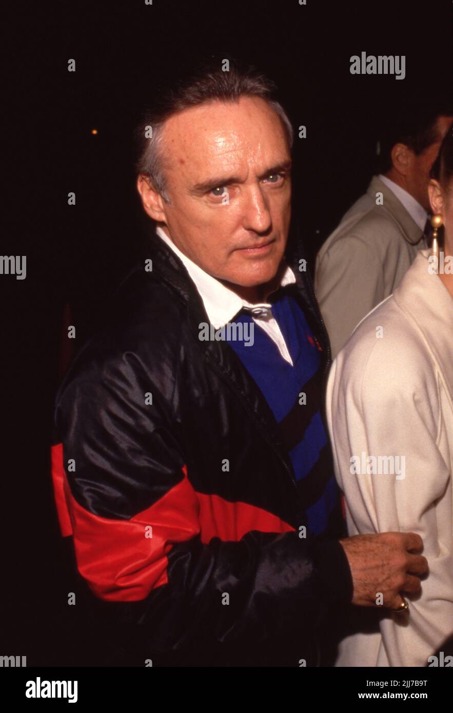 Dennis Hopper at Mountains On The Moon premiere on February 14, 1990 at ...