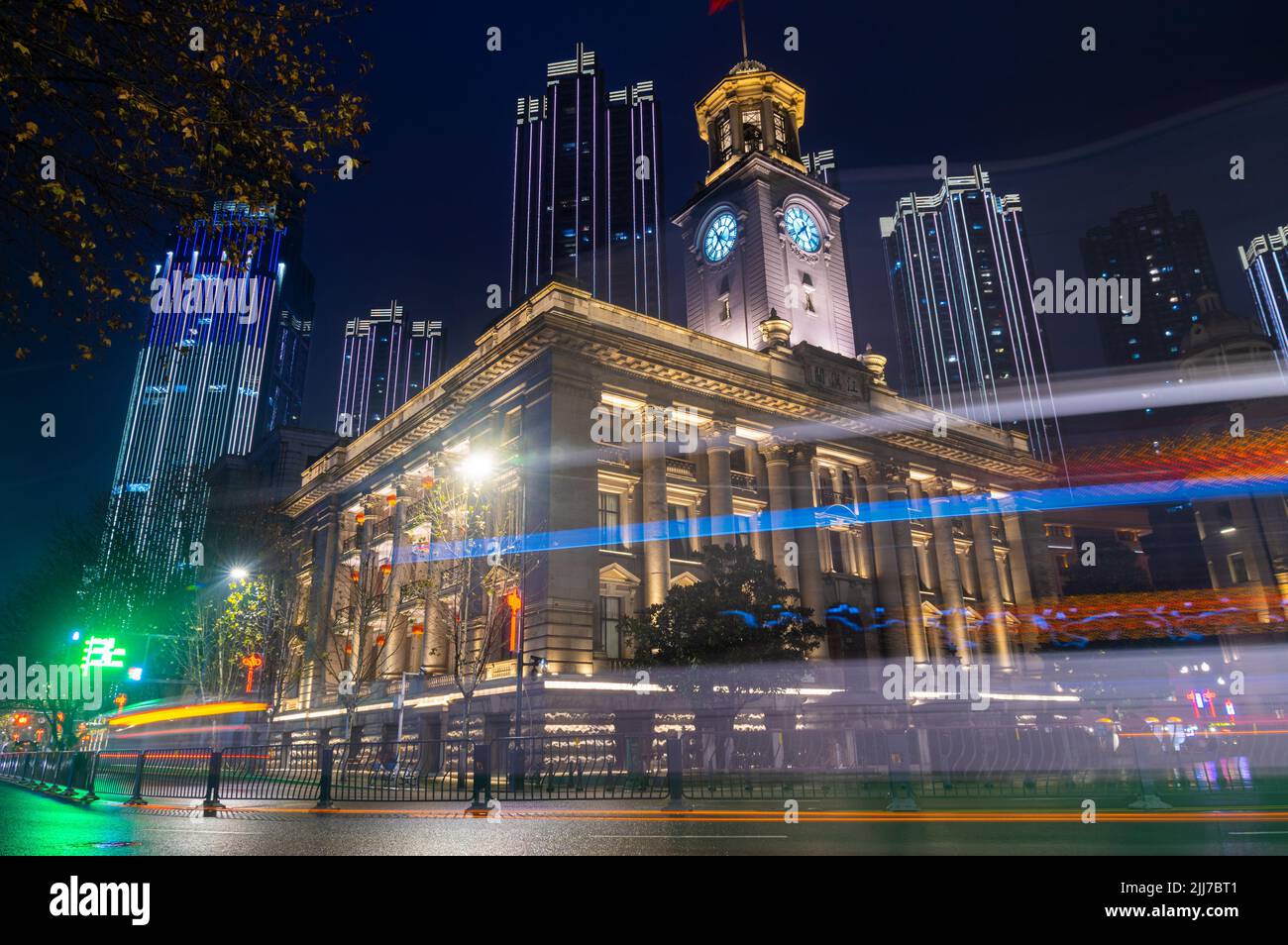 Wuhan city skyline scenery in Wuahn, Hubei, China Stock Photo - Alamy