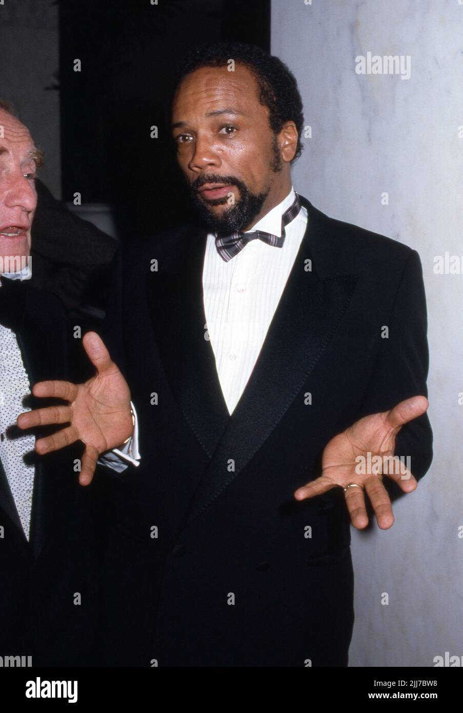 Quincy Jones Circa 1980's Credit: Ralph Dominguez/MediaPunch Stock Photo - Alamy