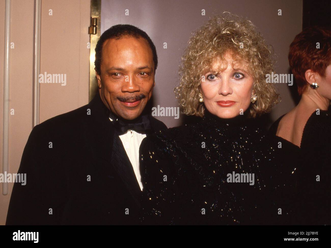 Quincy Jones And Verna Harrah Circa 1990's Credit: Ralph Dominguez ...
