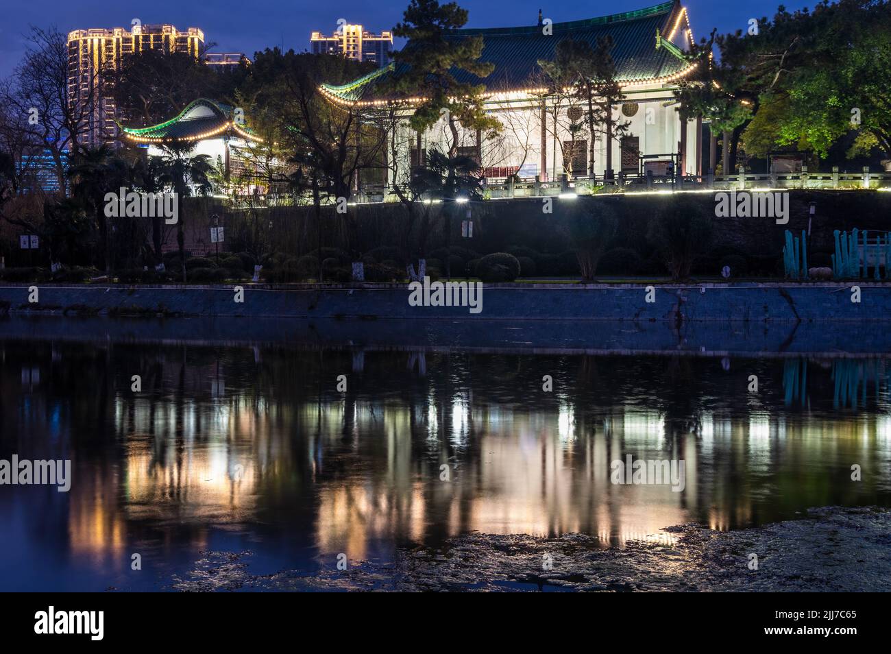 Wuhan city skyline scenery in Wuahn, Hubei, China Stock Photo - Alamy