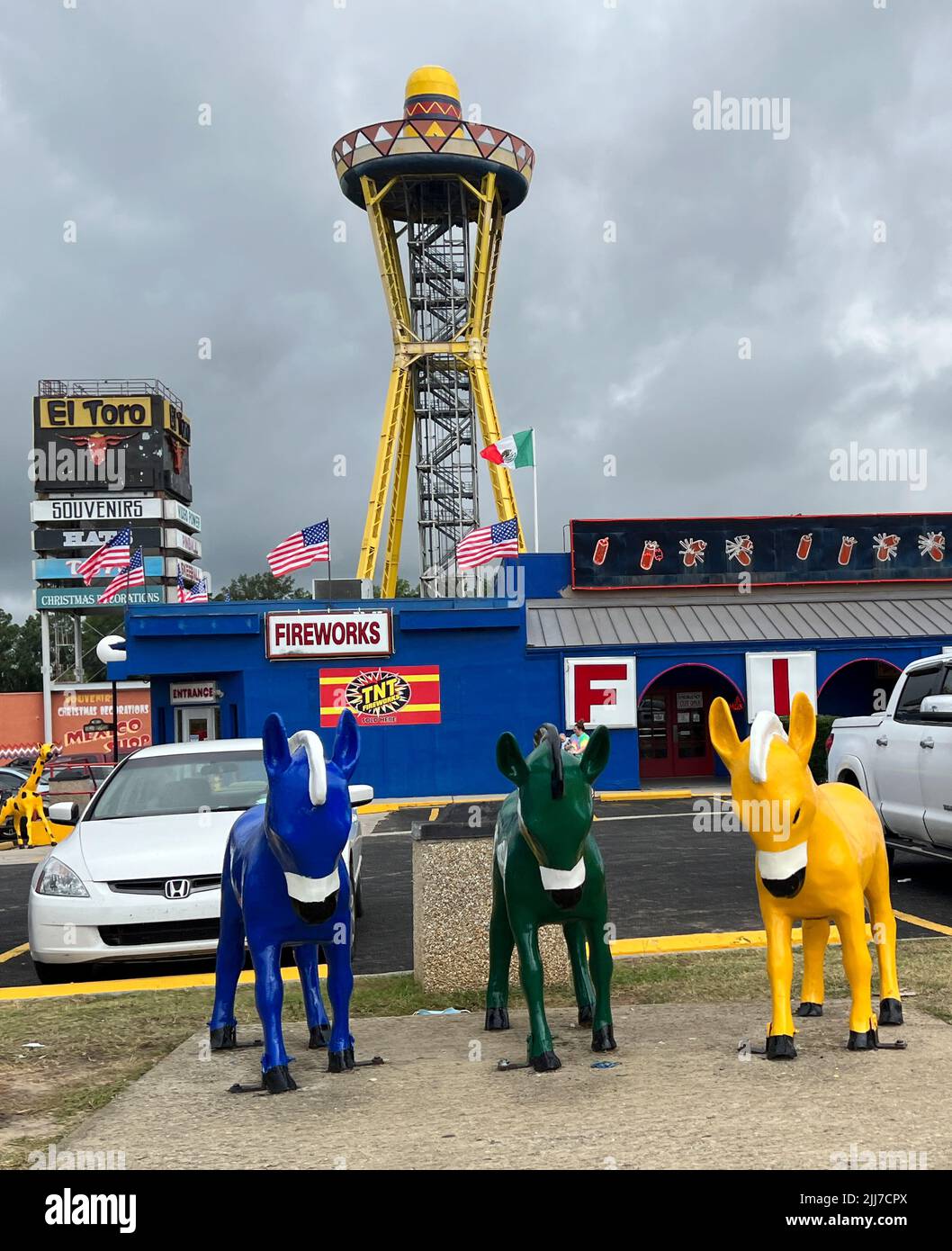 7/2/22, Hamer, South Carolina - South of the Border roadside attraction ...