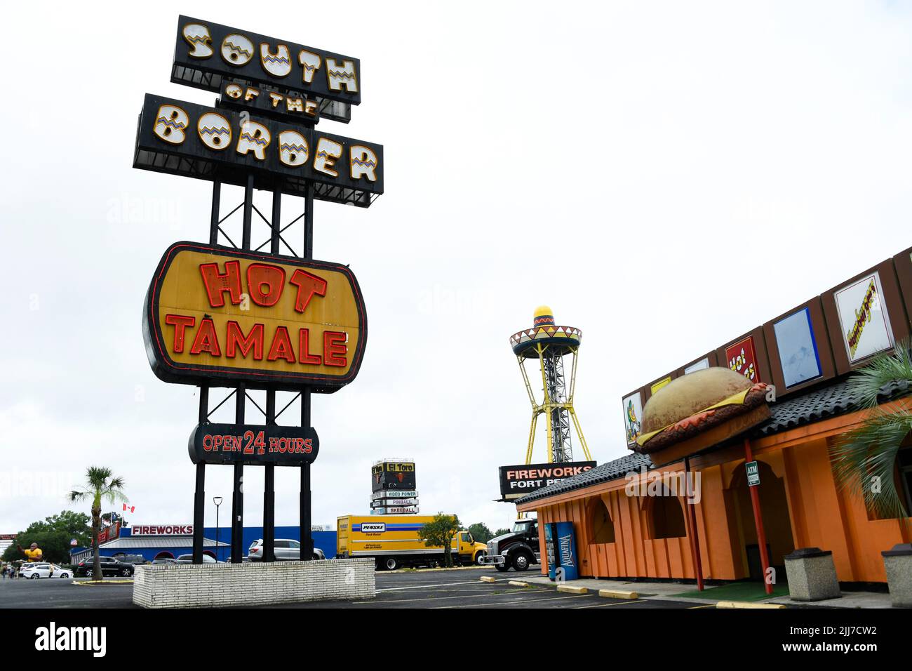 7/2/22, Hamer, South Carolina - South of the Border roadside attraction ...