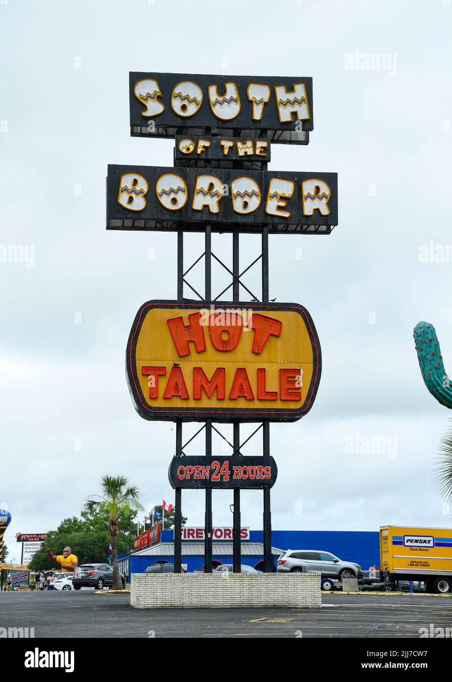 7/2/22, Hamer, South Carolina - South of the Border roadside attraction ...