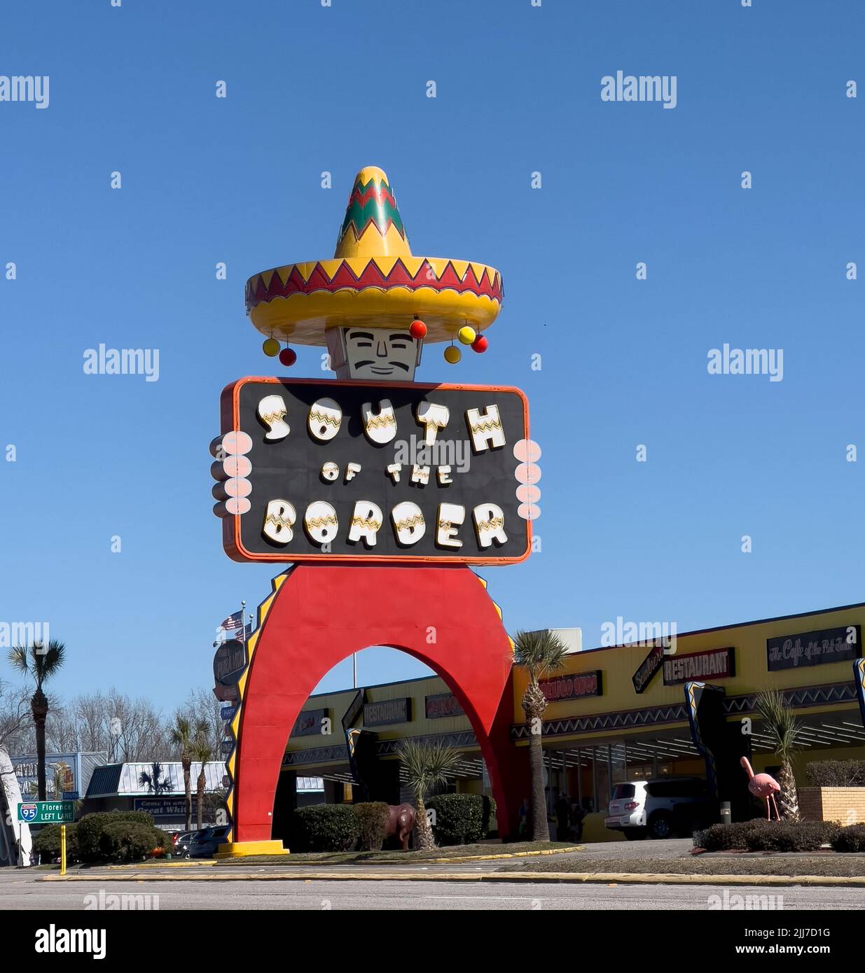 2/20/22, Hamer, South Carolina - South of the Border roadside ...