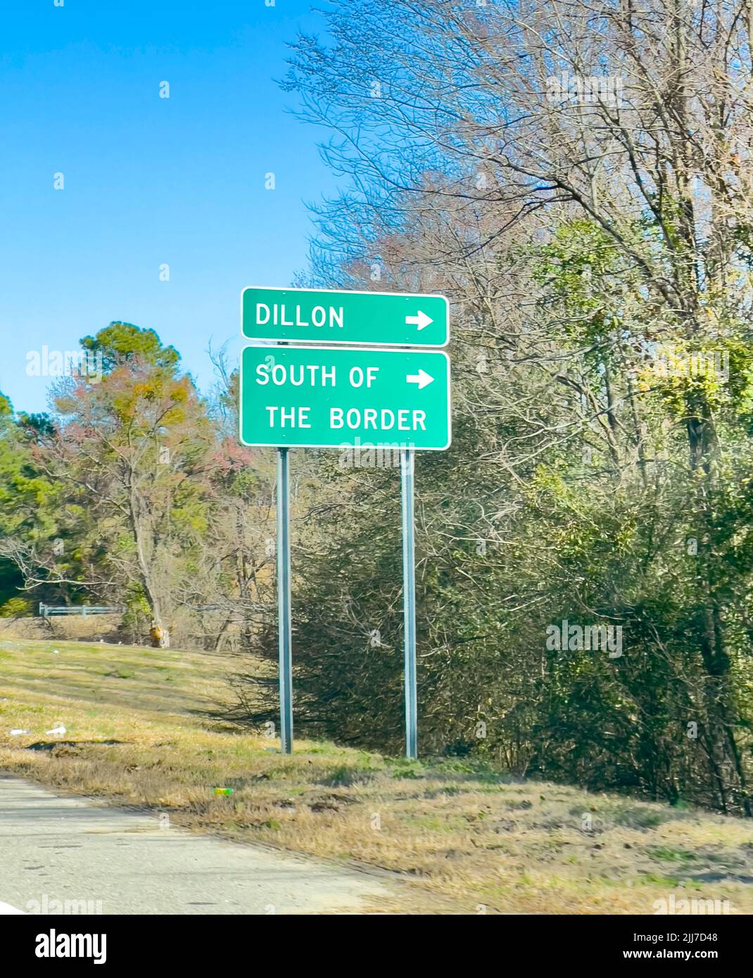 2/20/22, Hamer, South Carolina - South of the Border roadside ...