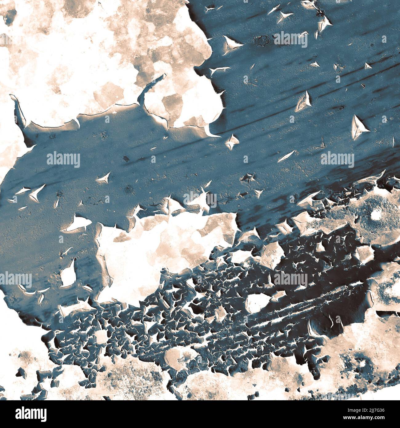 Scratched grunge material. Retro rusty wallpaper. Abstract stains ...