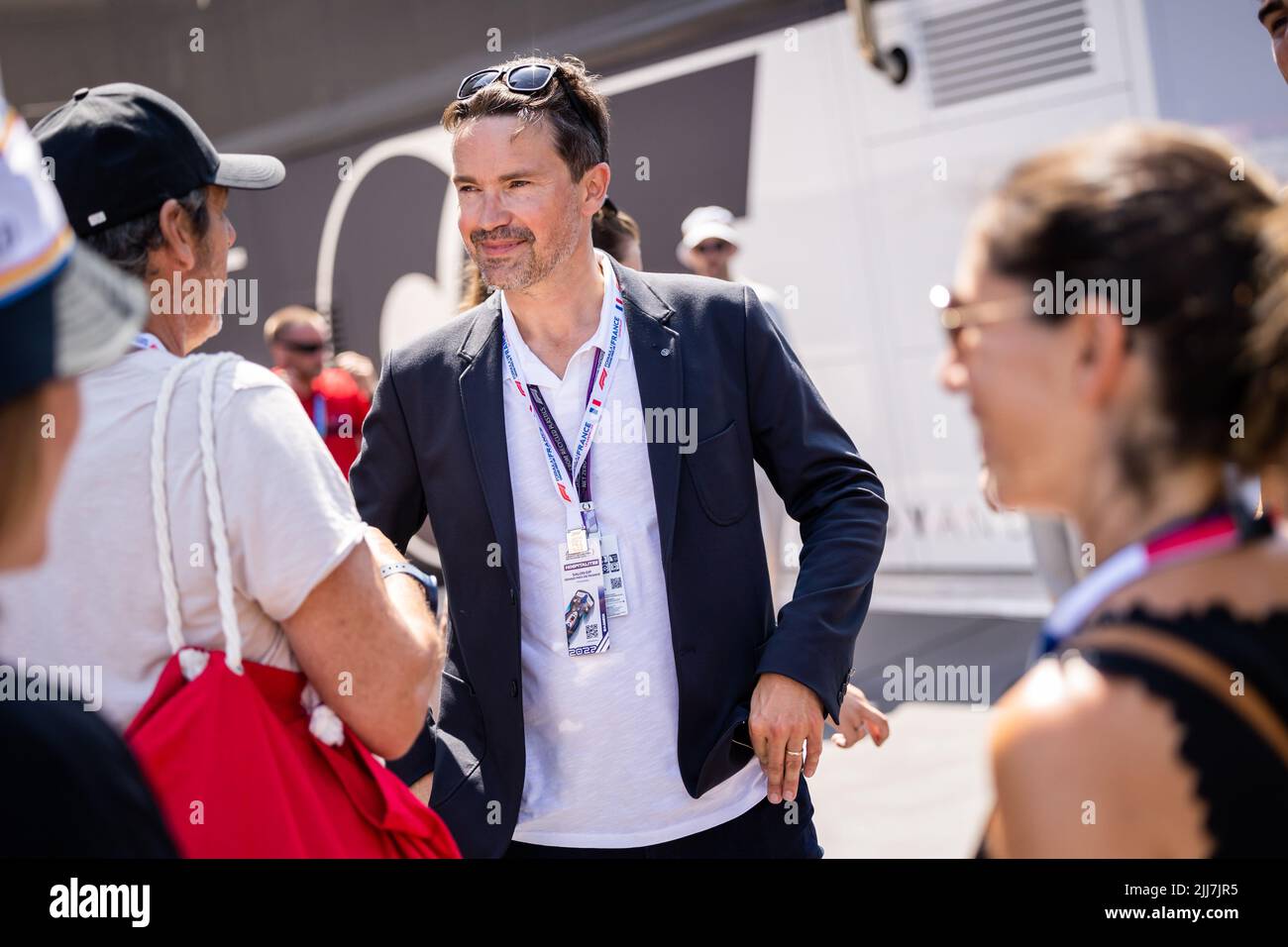 SENECAL Thomas (fr), chief editor Canal+, portrait during the Formula 1 ...