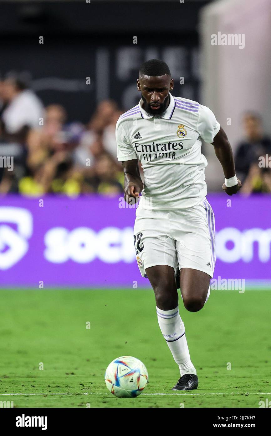 Antonio rudiger real madrid las vegas hi-res stock photography and ...