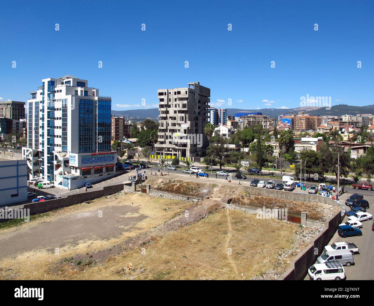 The building in Addis Ababa, Ethiopia Stock Photo - Alamy