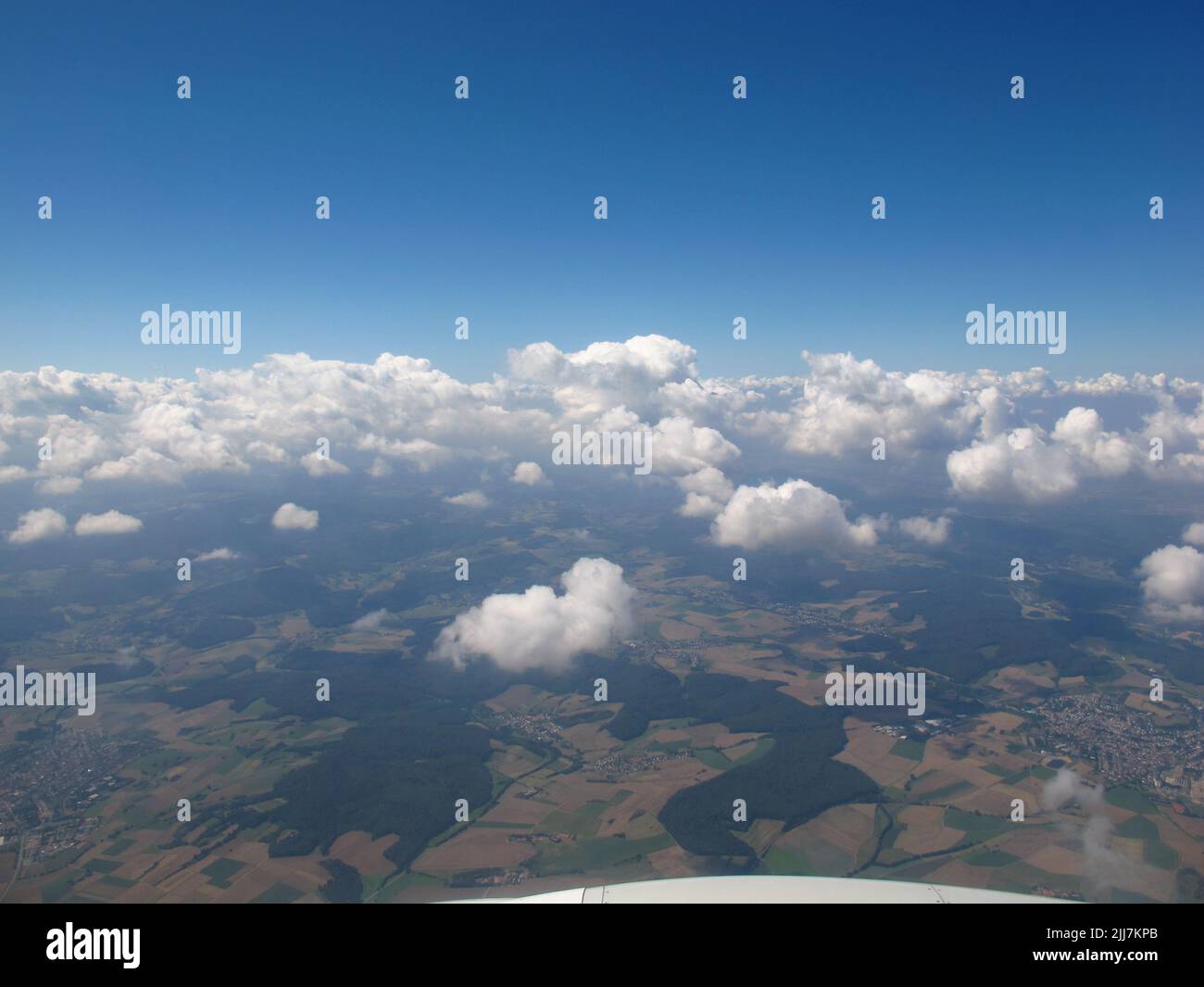 The view of Ethiopia from the airplane Stock Photo - Alamy