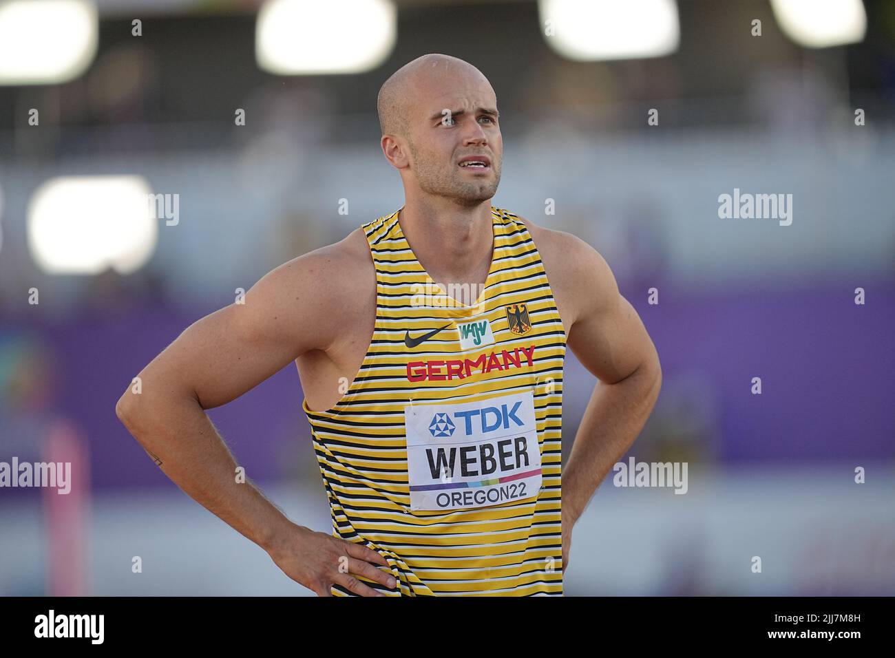 Eugene, USA. 23rd July, 2022. Athletics: World Championship, Javelin ...