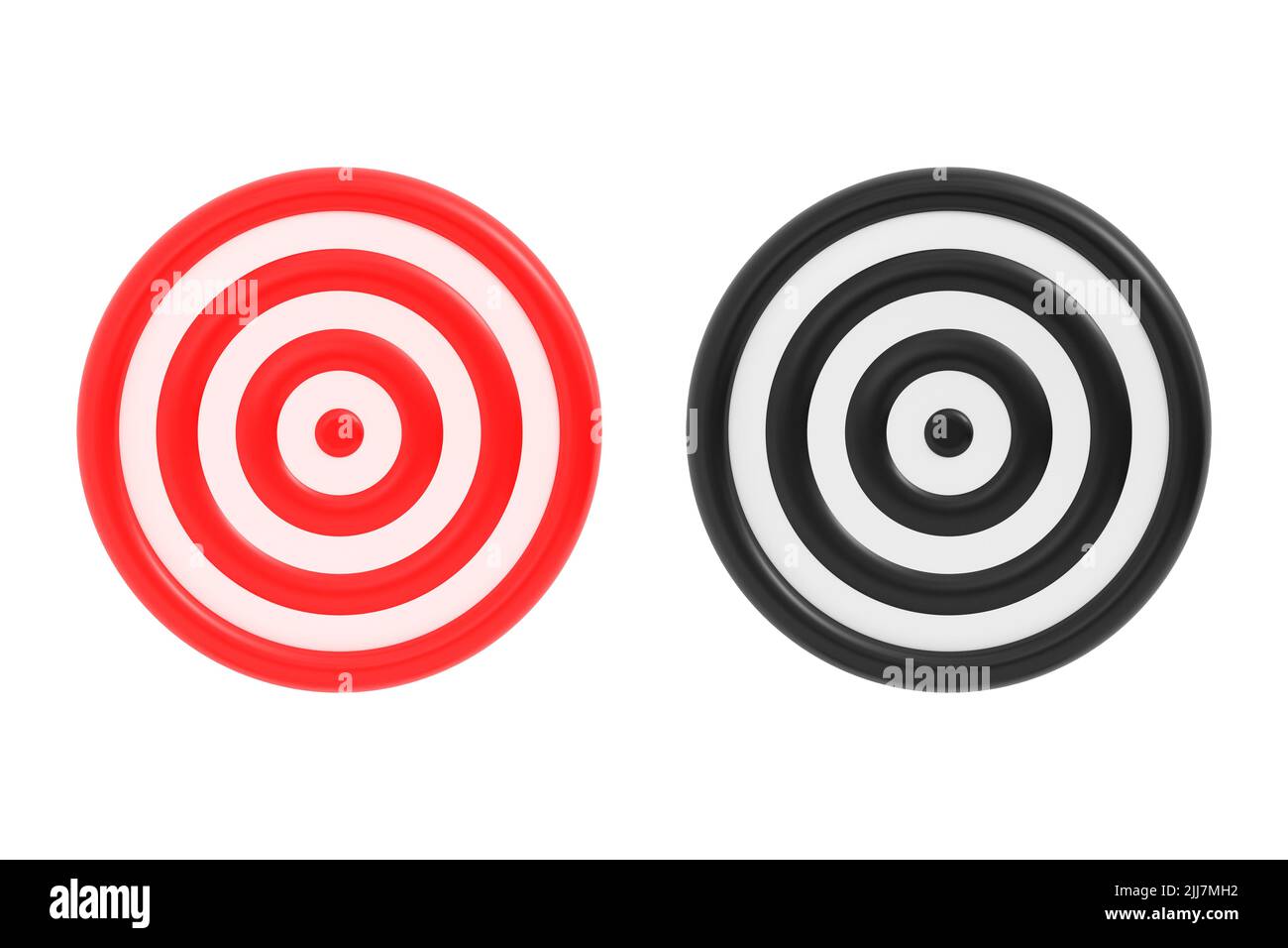 3d target. Concept of solving business problems, goal achievement, aim ...