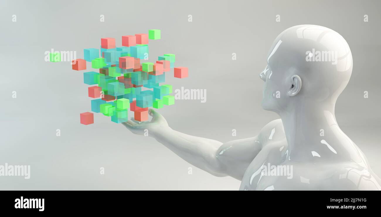Intelligent Technology and Design as an Industry Concept Stock Photo ...