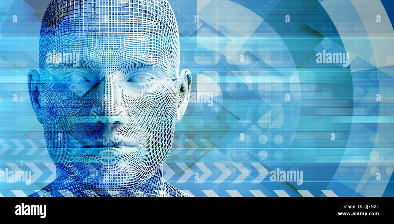 Athletics Technology for Sport and Health Industry Art Stock Photo - Alamy