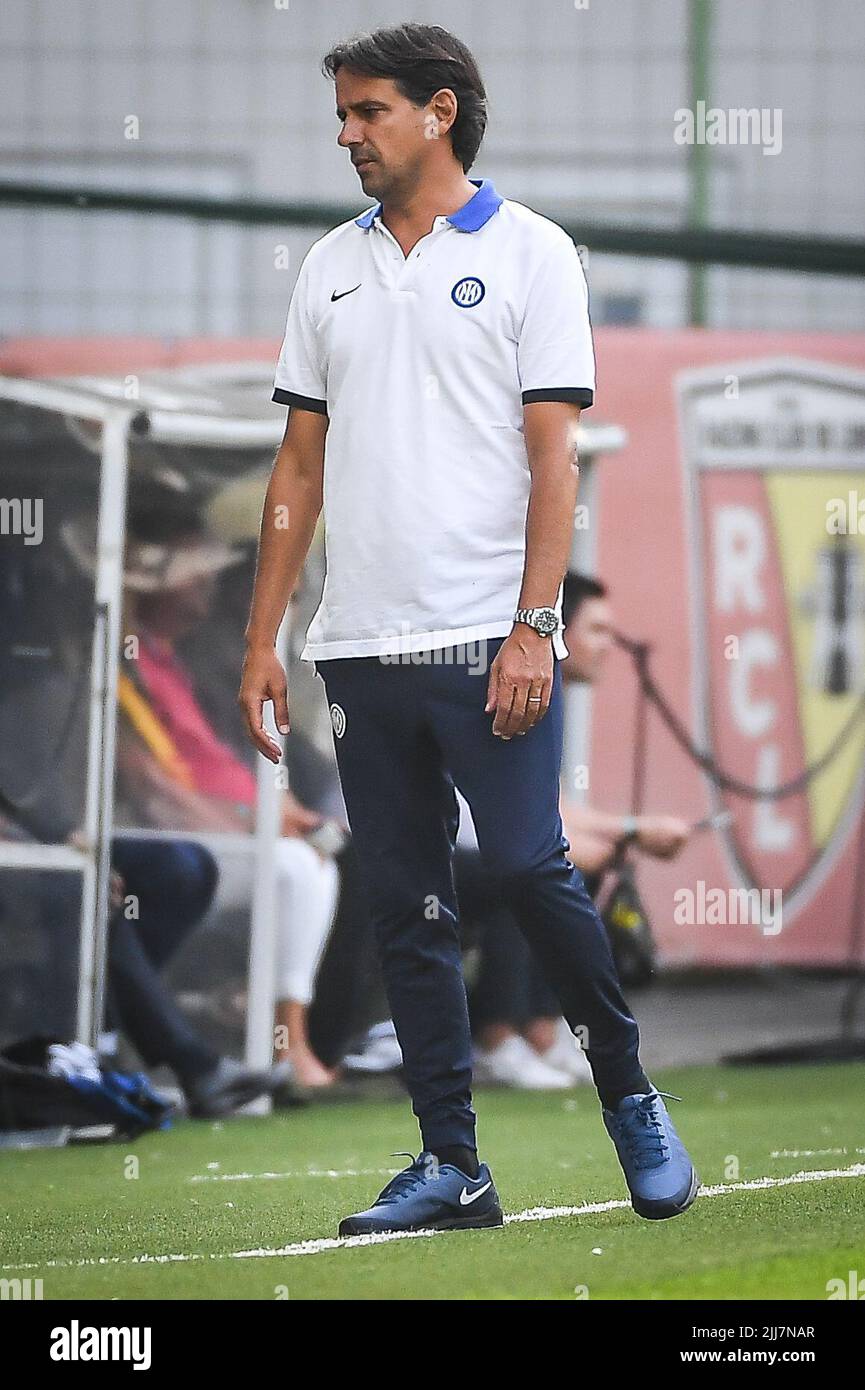 Simone INZAGHI of Inter Milan during the Pre Season Friendly football ...